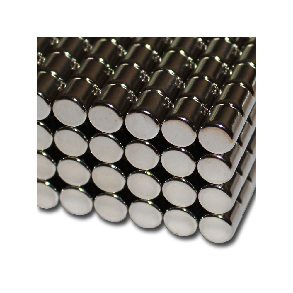 Neodym Magnete N48 Ø8x8 mm NdFeB - 4,0 kg
