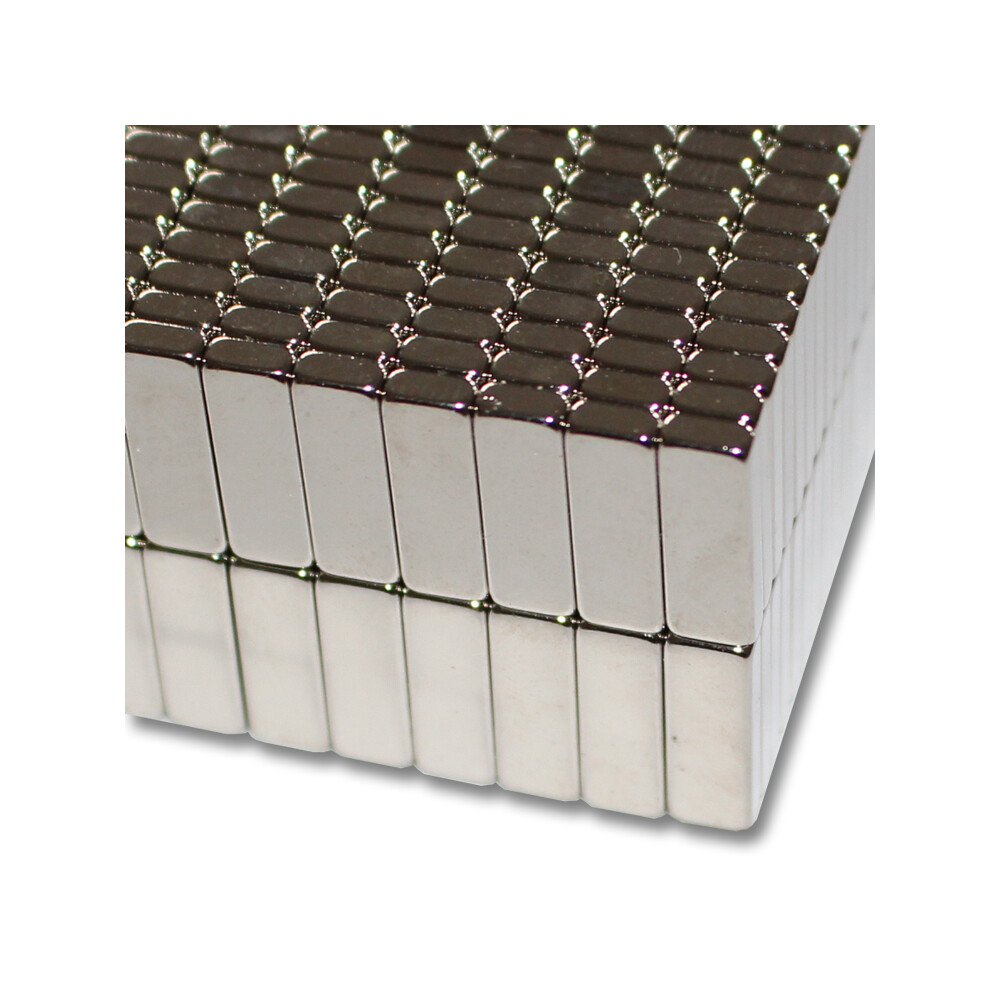 Neodym Quadermagnete N50 15x5x2,5 mm NdFeB - 2,5 kg