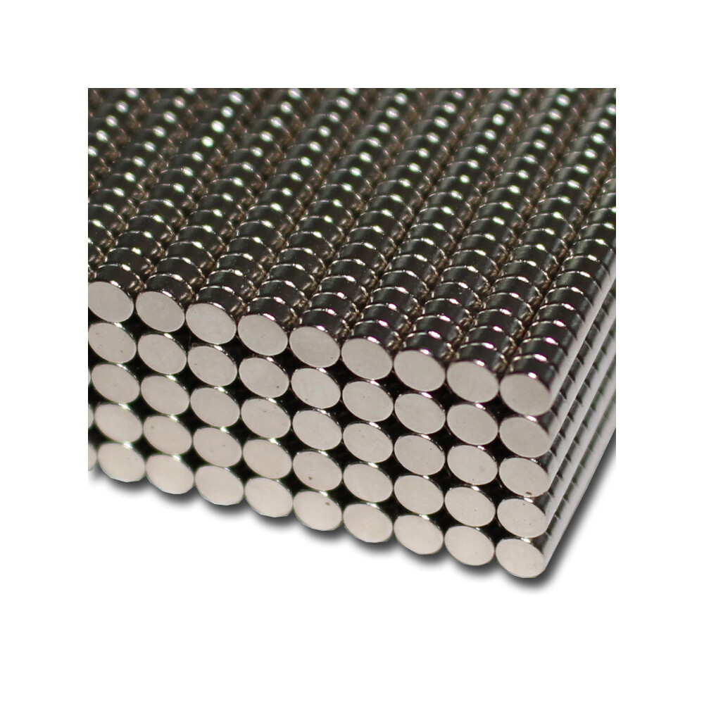 Neodym Magnete N52 Ø3x1,5 mm NdFeB - 300 g
