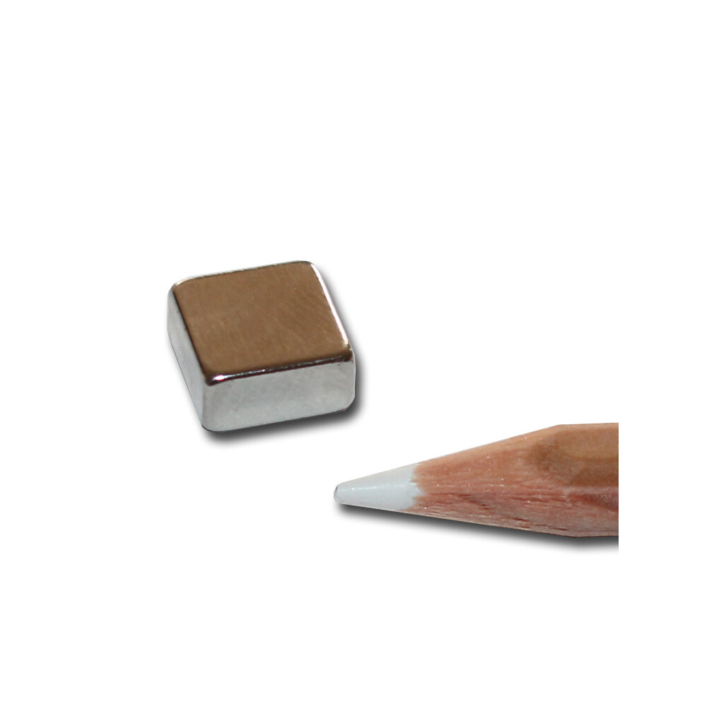 Neodym Magnete N45 10x10x5 mm NdFeB - 4,5 kg