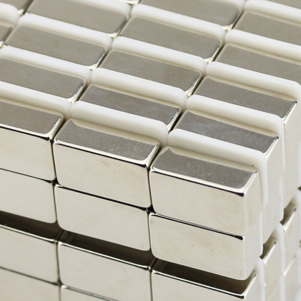 Neodym Magnete N52 20x12x8 mm NdFeB - 7,3 kg